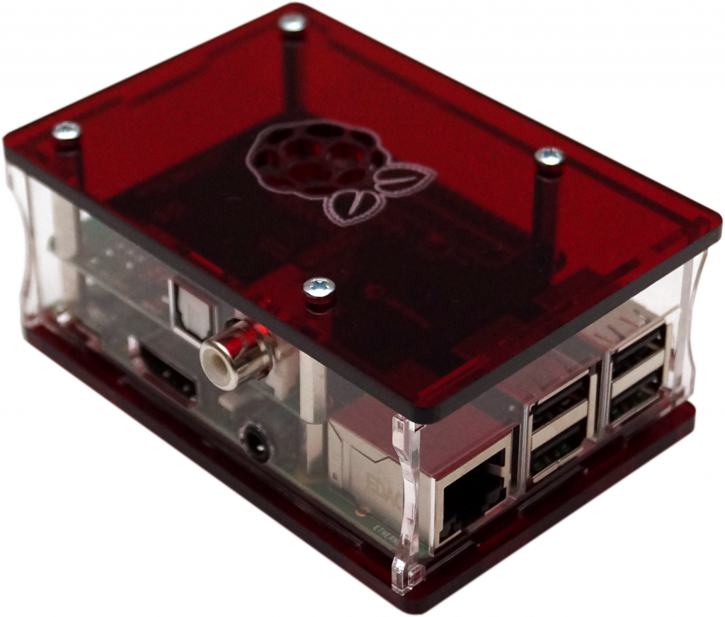 HifiBerry Digi+ case red | HiFiBerry