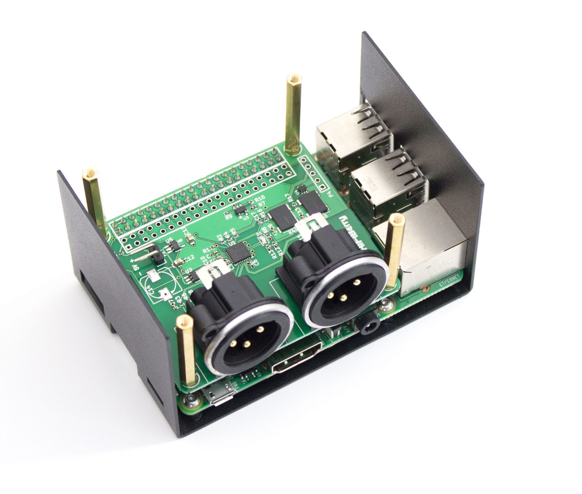 Assembling the XLR steel case | HiFiBerry