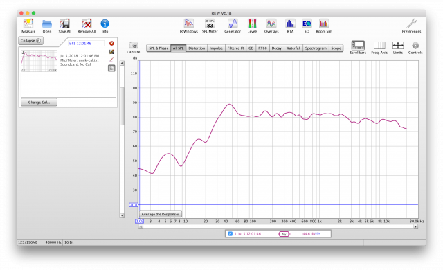 Implementing Room acoustics correction using REW | HiFiBerry