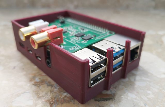 Simple Case for Raspberry Pi 4 and HiFiBerry DAC+ pro | HiFiBerry
