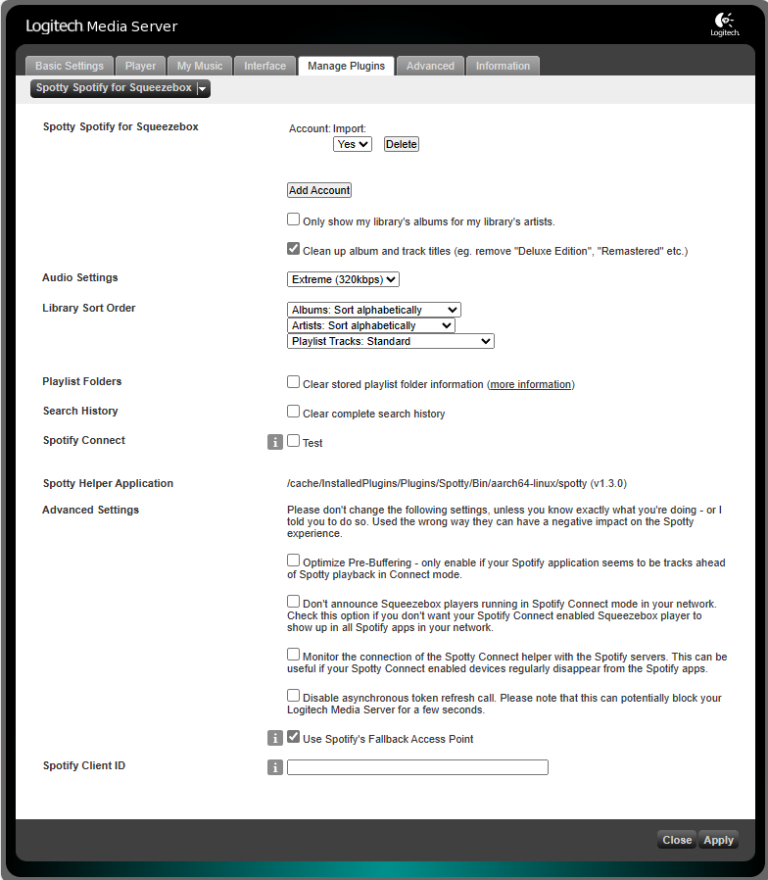 Using Spotify with HiFiBerryOS | HiFiBerry